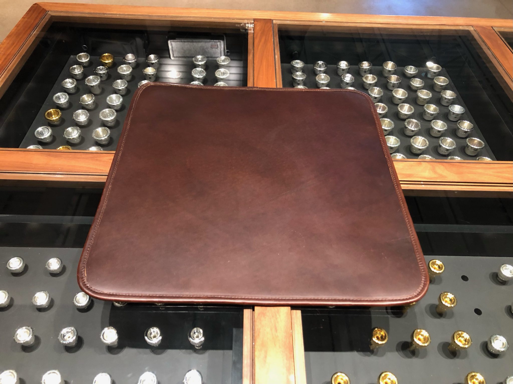 Leather Instrument Pads - Glenn Cronkhite Custom Cases