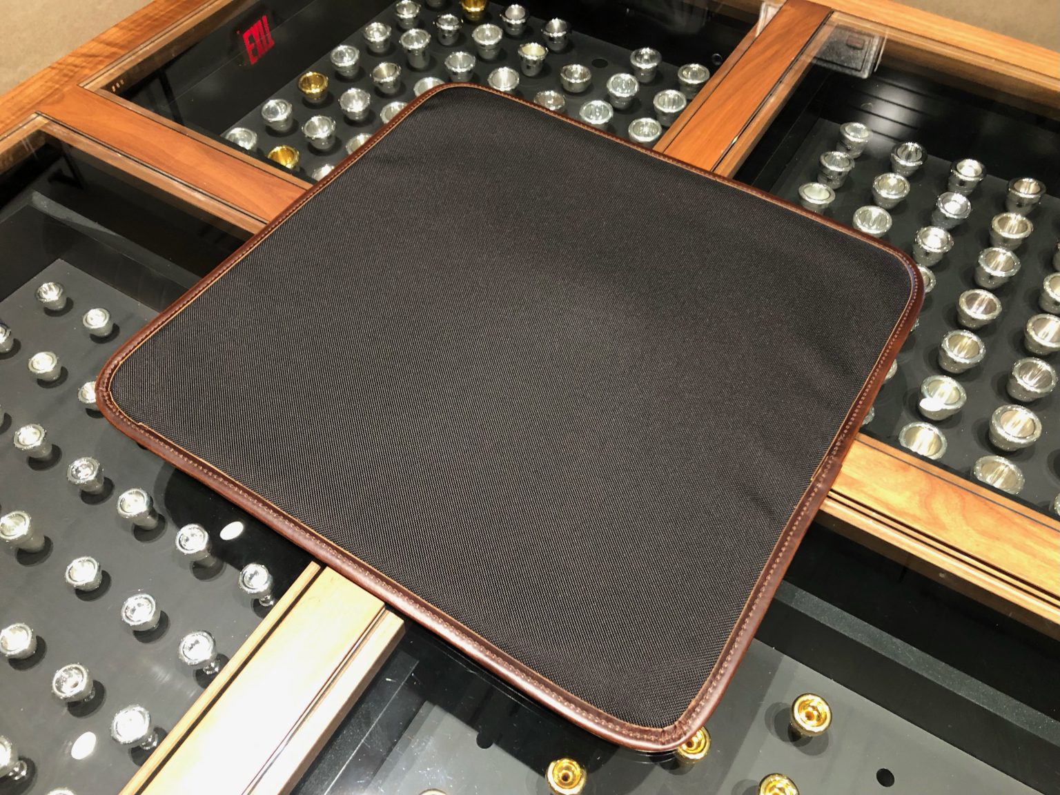 Leather Instrument Pads - Glenn Cronkhite Custom Cases